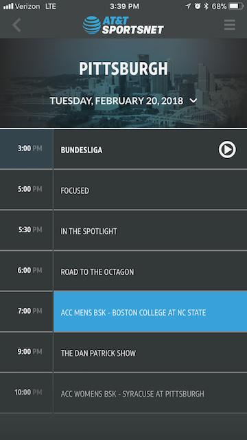New AT&T Sports Streaming Service – myCitizens Fiber